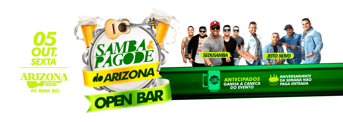 Samba e Pagode do Arizona - Guiche Web