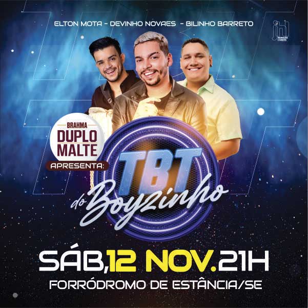 Tbt Do Boyzinho em Estancia - Evento ON