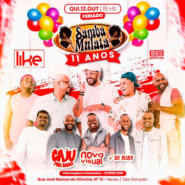 Samba Mulata na Like SG - Guiche Web