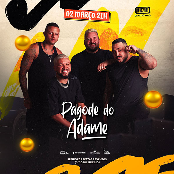Pagode do Adame - Agenda - Evento ON