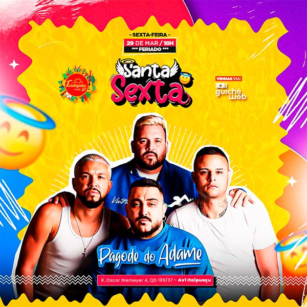 Pagode do Adame - Agenda - Evento ON