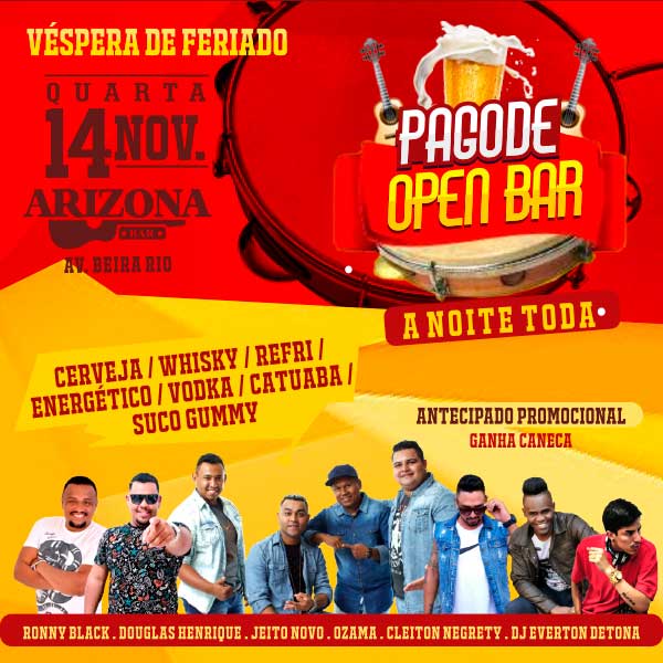 Samba e Pagode do Arizona - Guiche Web