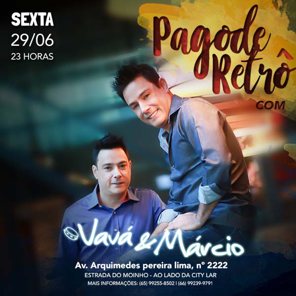 Pagode Retrô Vavá e Marcio - Guiche Web