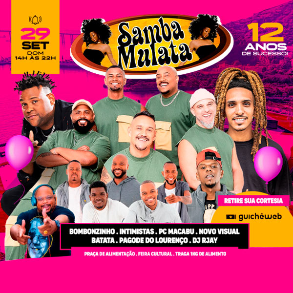 Samba Mulata- 12 Anos - Guiche Web