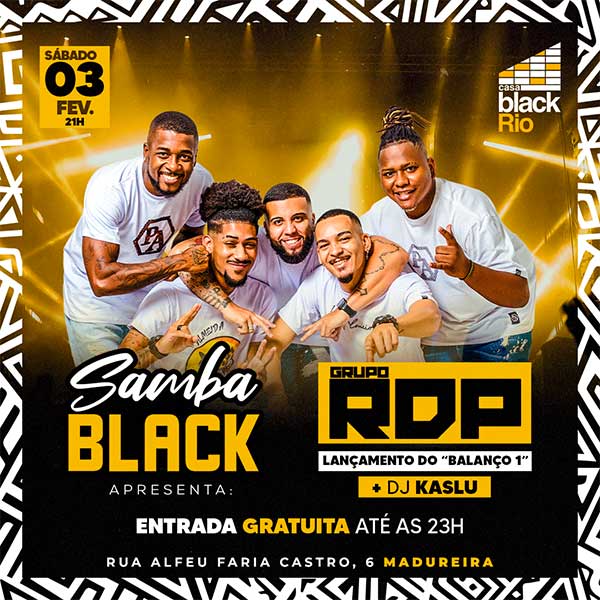 Samba Black- Grupo RDP - Guiche Web