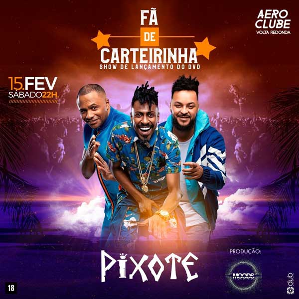 Pixote - Lançamento do DVD Fã de Carteirinha - Guiche Web