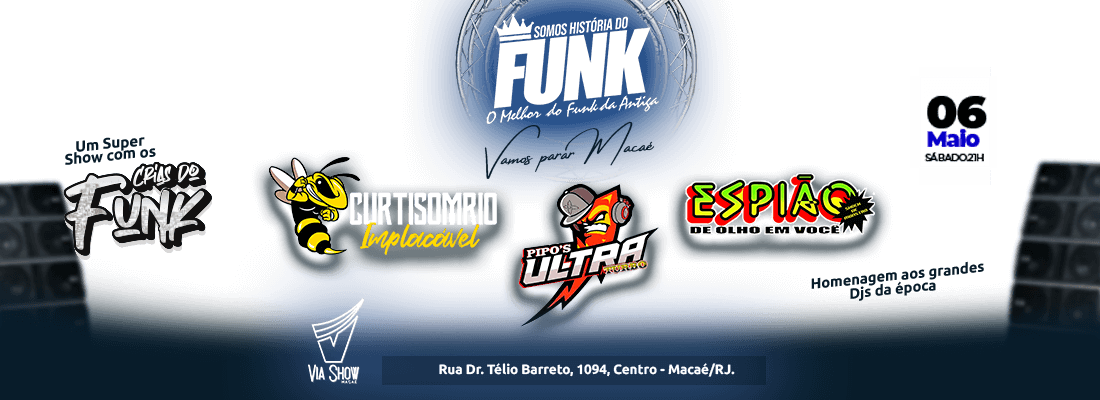 Somos História do Funk (Edição Macaé) - Guiche Web