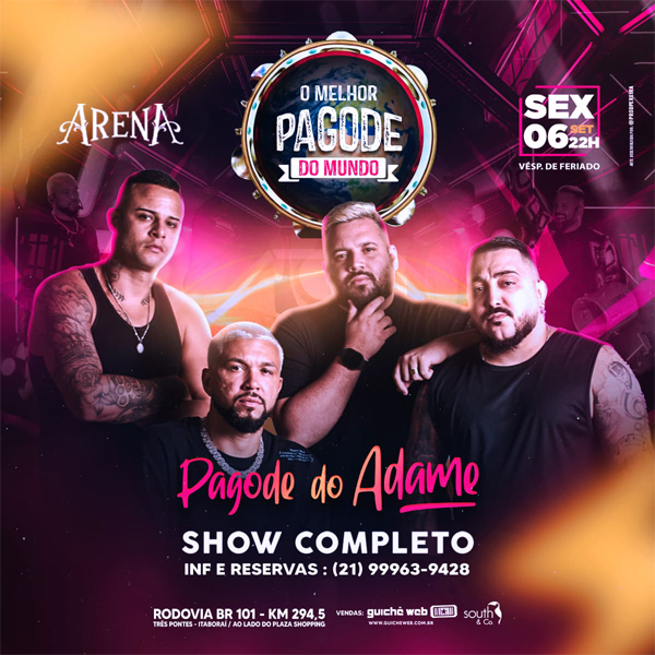 Pagode do Adame - Agenda - Evento ON