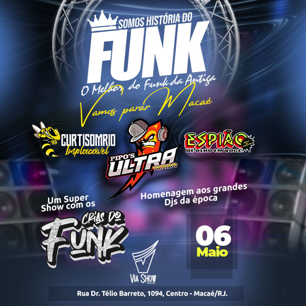 Somos História do Funk (Edição Macaé) - Guiche Web