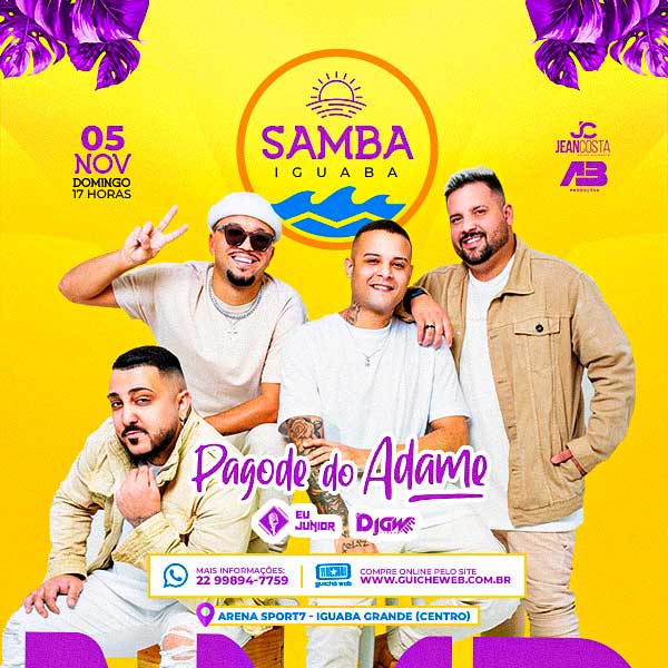 Samba Iguaba - Pagode do Adame - Guiche Web