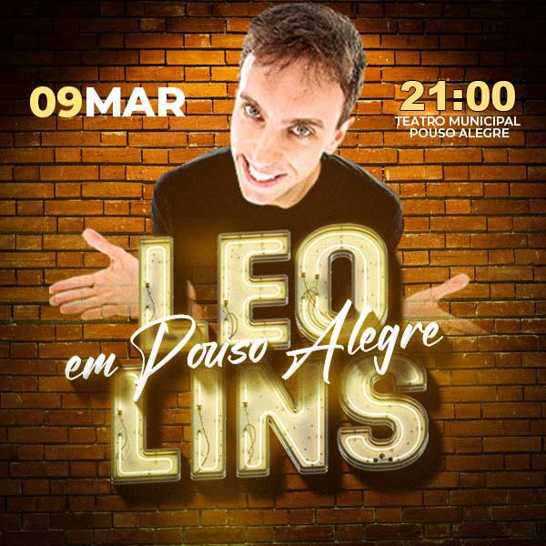 Stand Up Leo Lins - 21h00 - Guiche Web