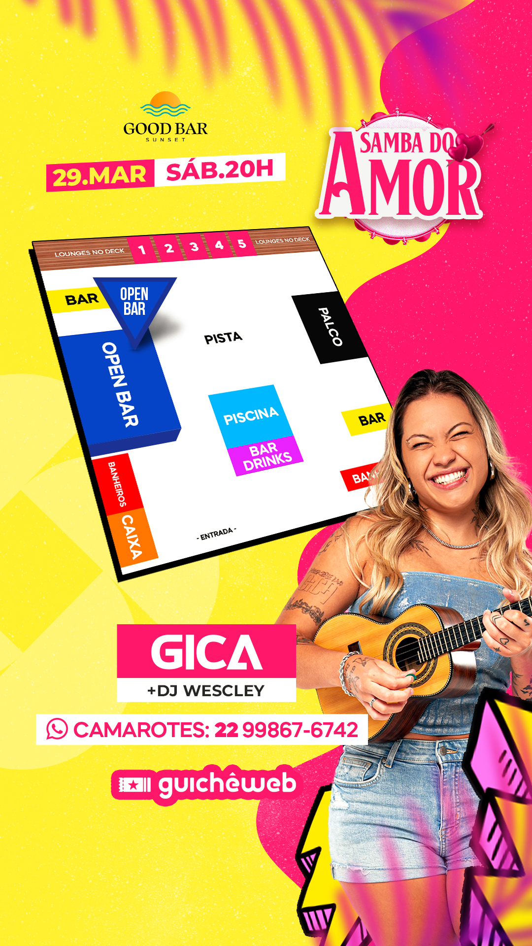 Samba do Amor - Pagode da Gica - Guiche Web