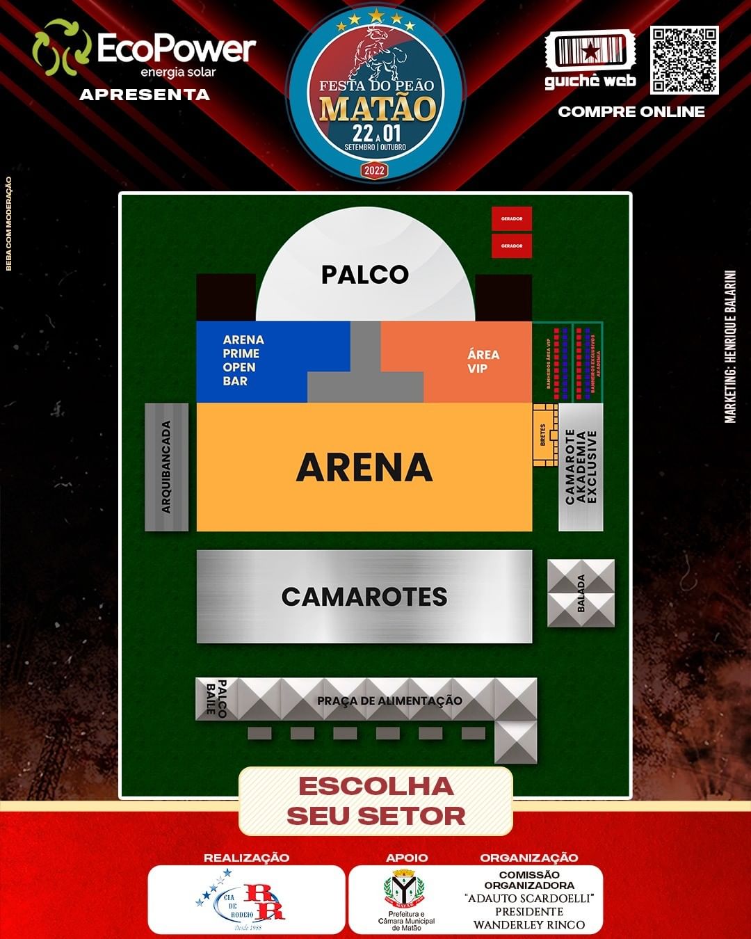 Festa do Peão de Matão - Guiche Web