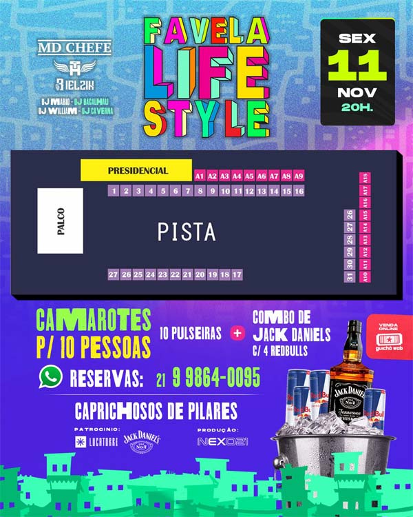 Festival Favela Life Style - Guiche Web